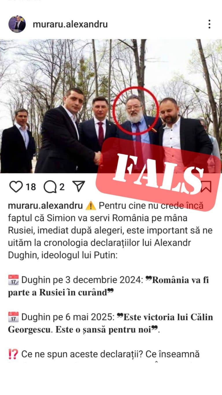 Adevărul: Încercuit, în imagine, este un cetățean român! - George Simion